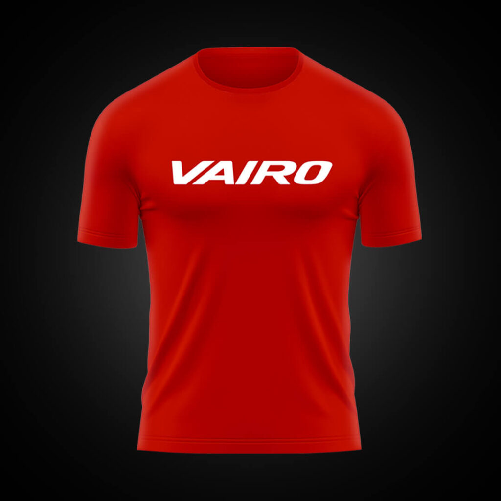 Remera Vairo Company Roja | Vairo Bikes Sportswear